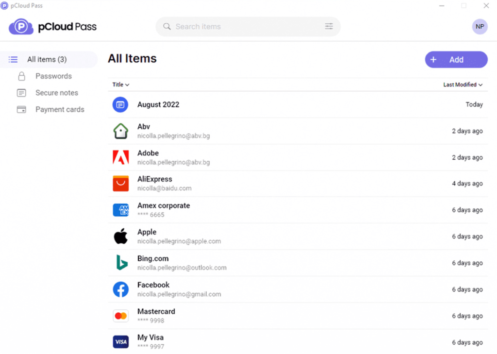 【pCloud Passレビュー】1PasswordからpCloud Passへの乗り換え方法と使用した感想